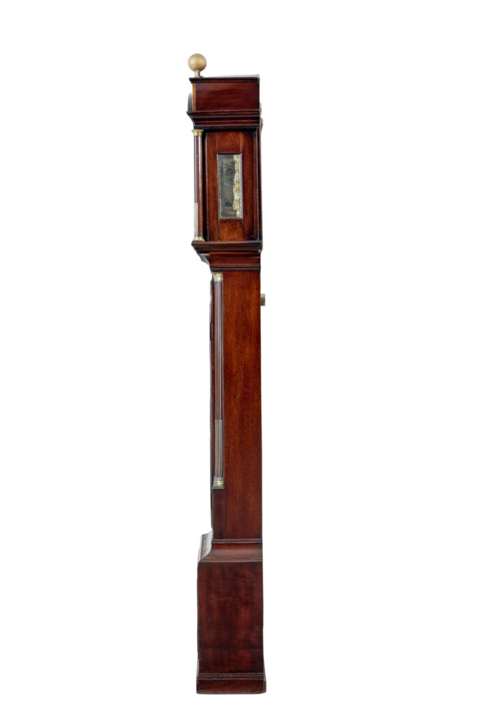 18TH CENTURY MAHOGANY LONGCASE CLOCK JOHN PURDEN OF LONDON - Debenham ...