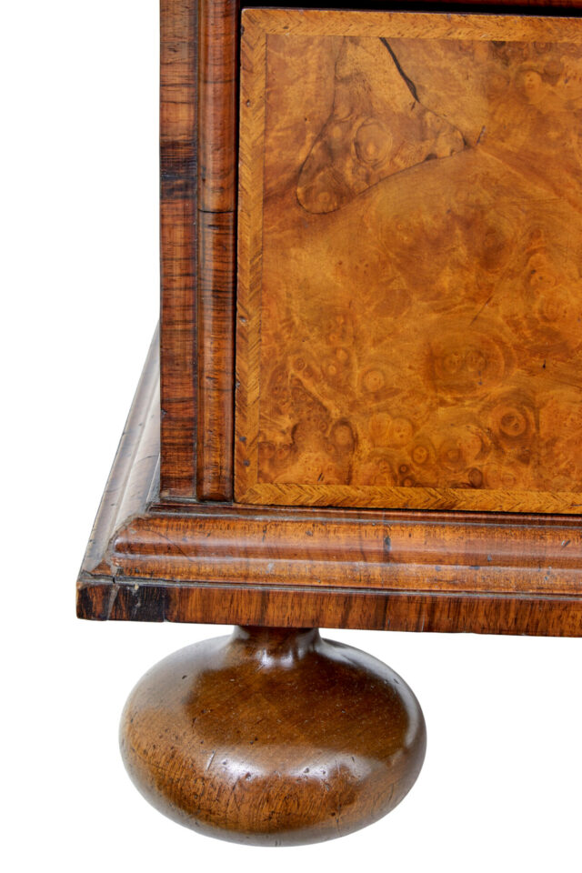 18TH CENTURY GEORGE I WALNUT CABINET ON CHEST - Debenham Antiques