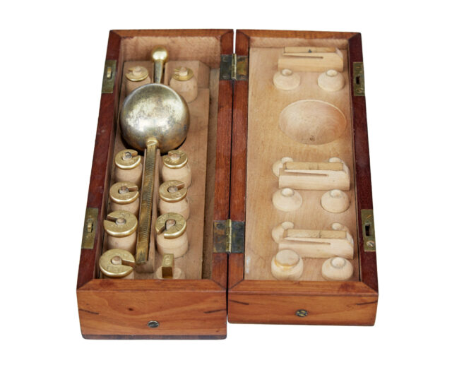 19TH CENTURY SIKES SCIENTIFIC HYDROMETER SET - Debenham Antiques